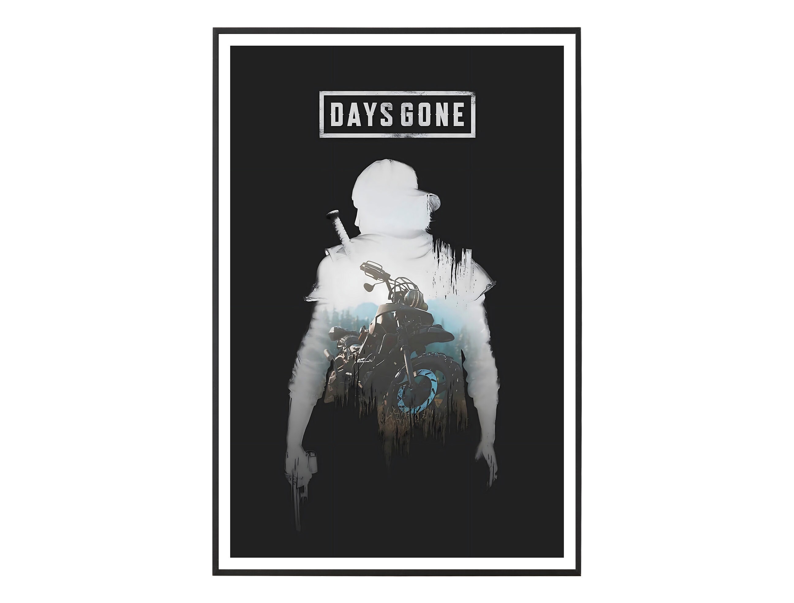 Days Gone Poster, Days Gone Print, Days Gone Gift, Days Gone Wall Art ...