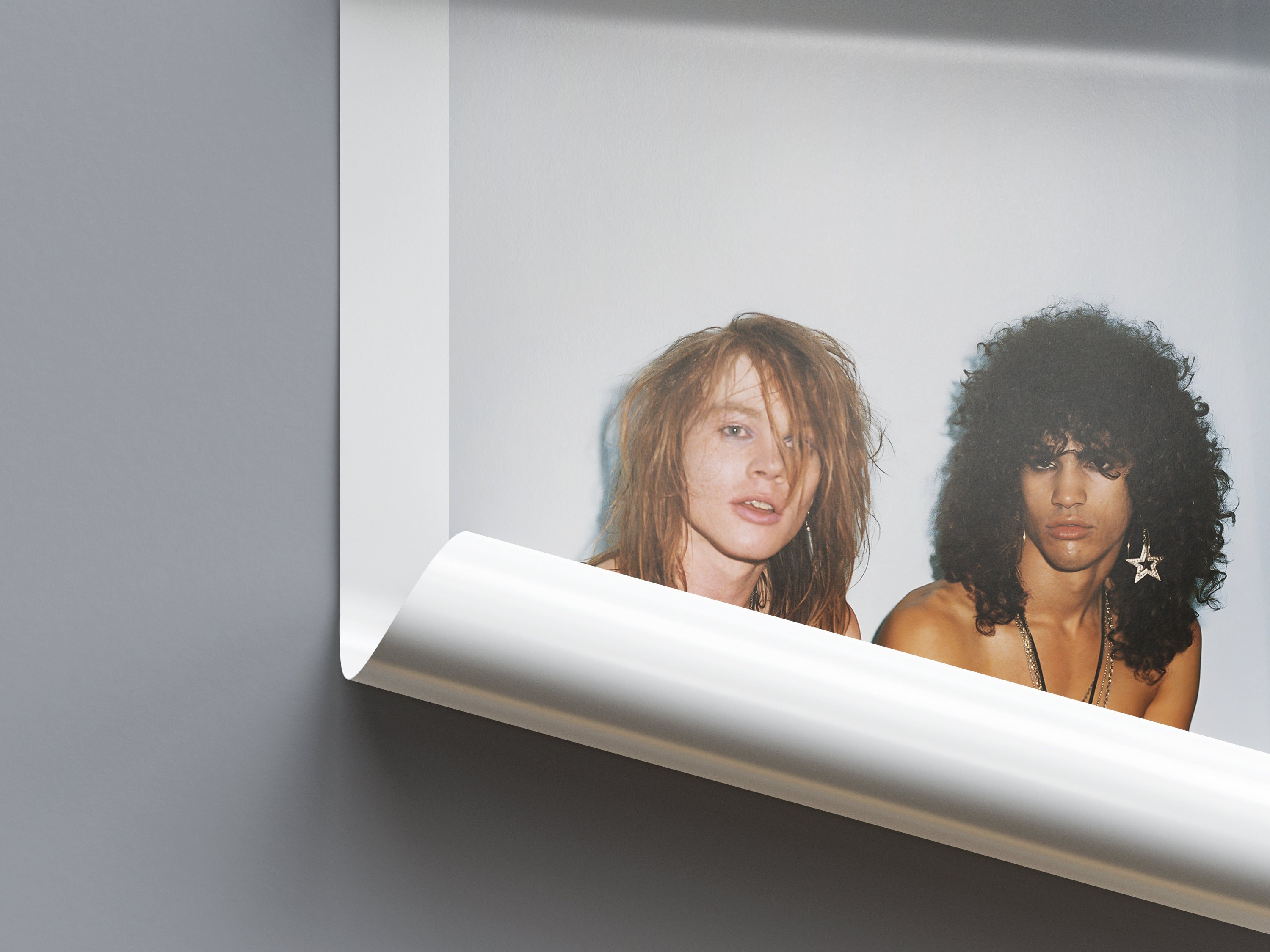 Guns N' Roses Poster, Axl Rose Poster, Slash Poster, Rock Music Poster ...