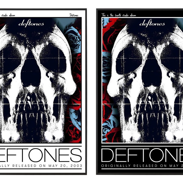 Deftones Album Poster - Etsy