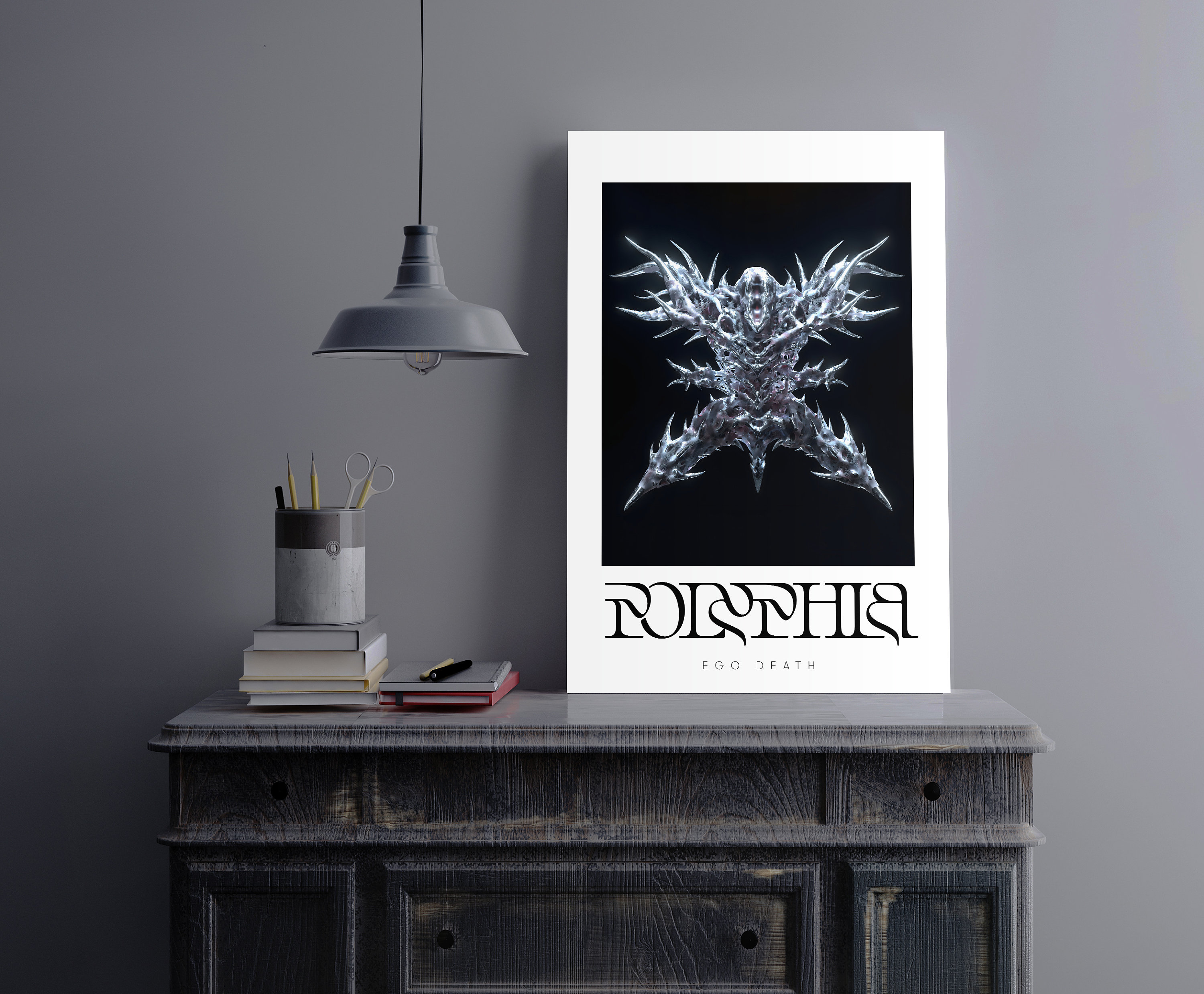 Polyphia Poster, Ego Death Poster, Polyphia Print, Progressive Rock Music Decor Art, Album Cover ...