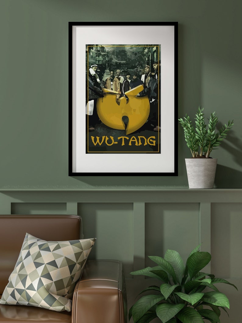Wu-tang Clan Poster Wu-tang Clan Wall Art Hip Hop Poster - Etsy Australia