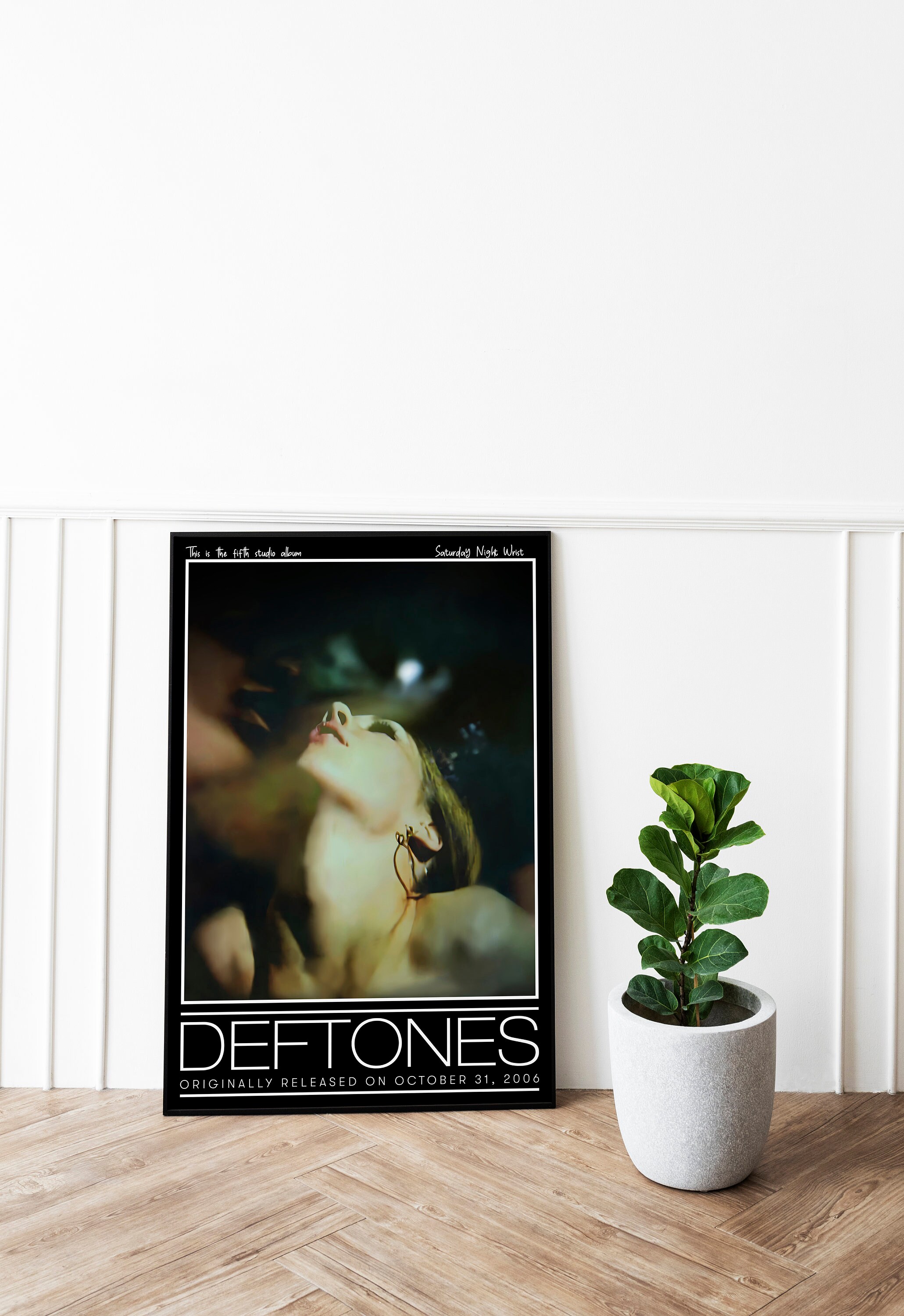 Poster Deftones, poster du samedi soir pour le poignet, cadeau Deftones, impression Deftones ...