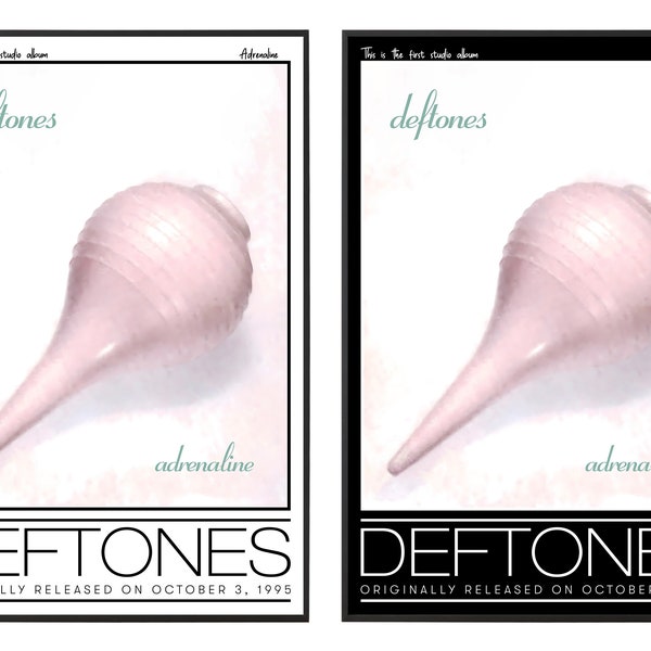 Adrenaline Deftones Poster - Etsy