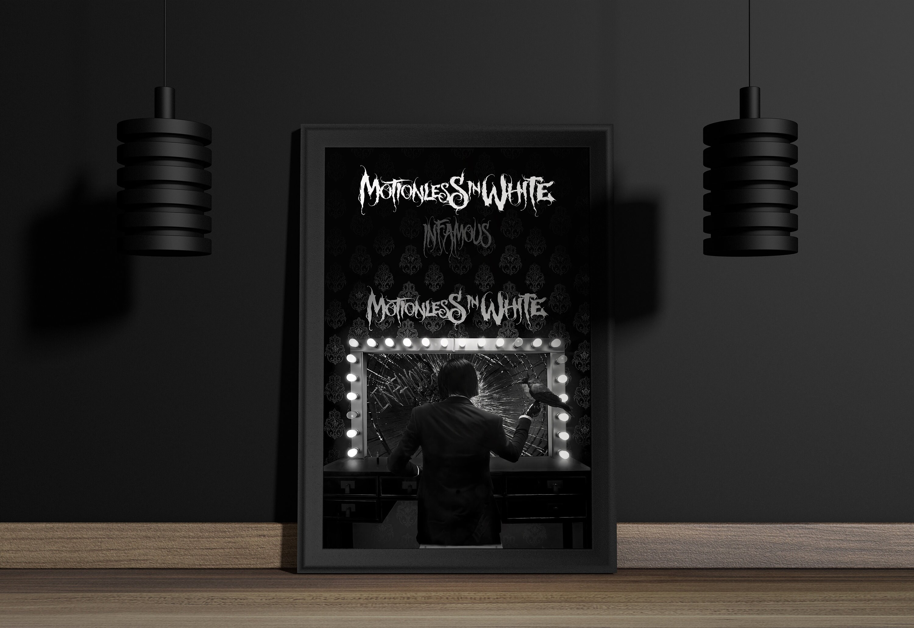 Motionless in White Poster, Infamous, Motionless in White Print, Metal ...