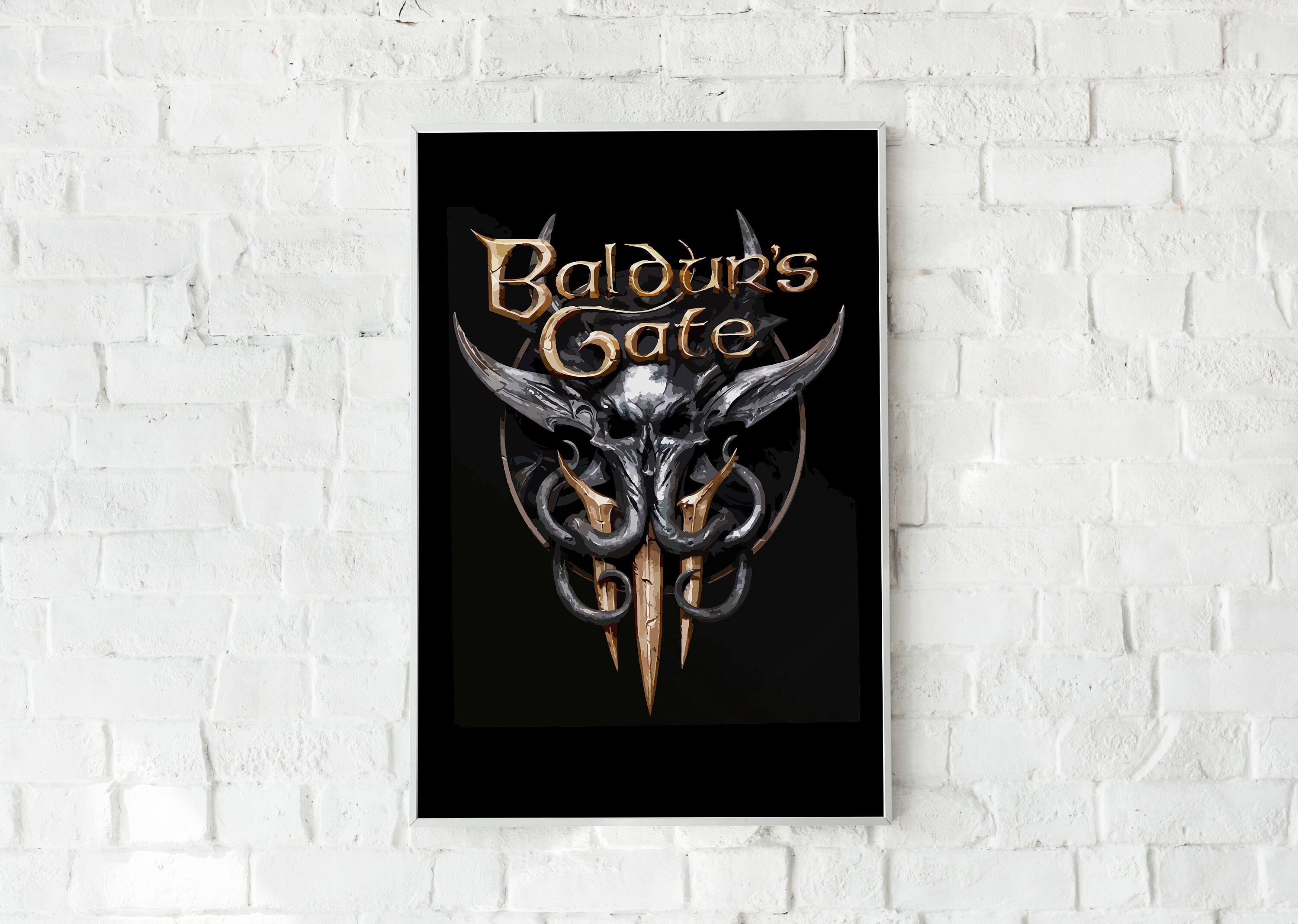 Baldur's Gate 3 Poster, Baldur's Gate 3 Wall Art, Baldur's Gate 3 Print ...
