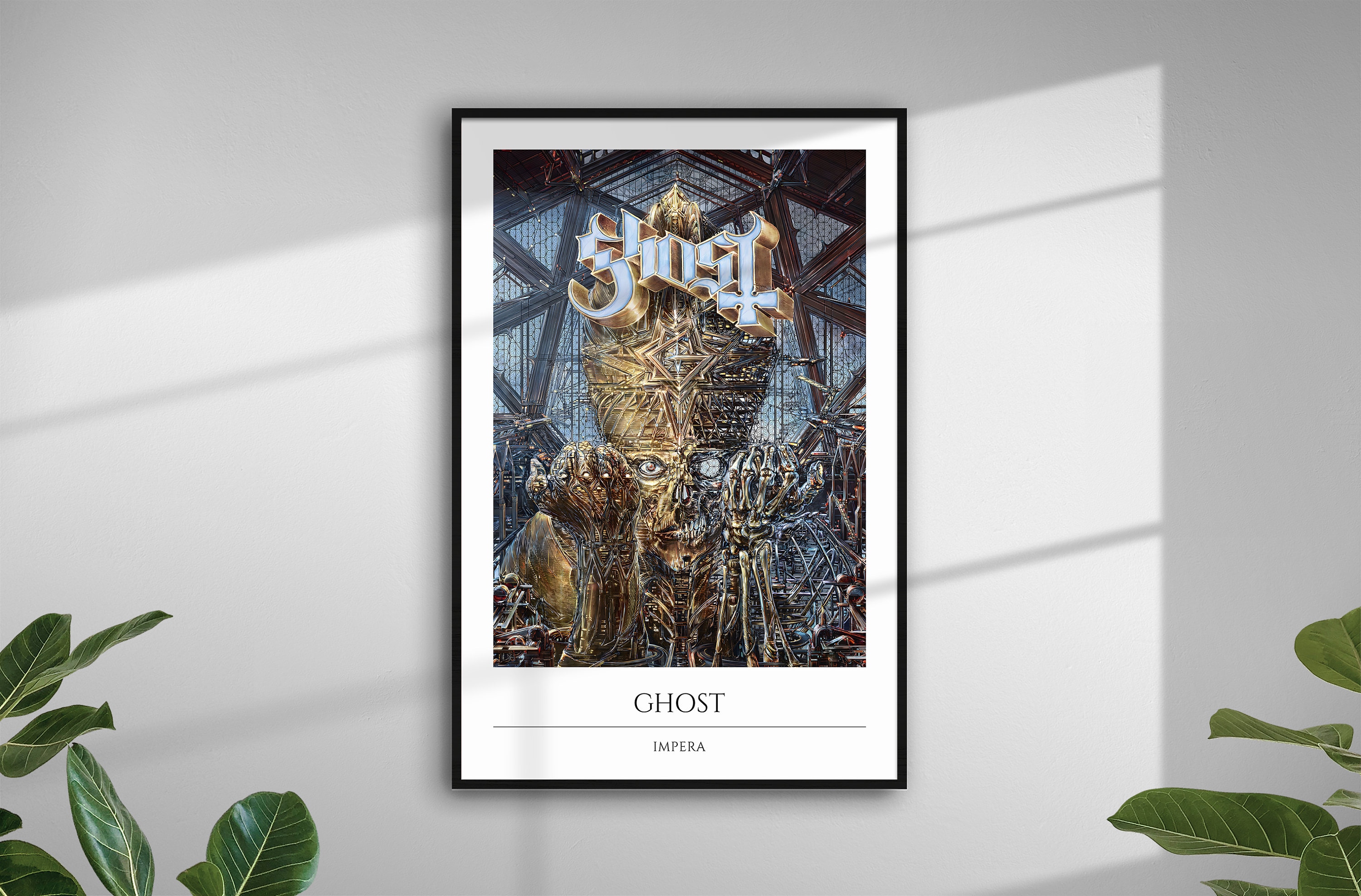 Ghost Poster, Impera, Ghost Print, Metal Music, Album Cover Poster ...