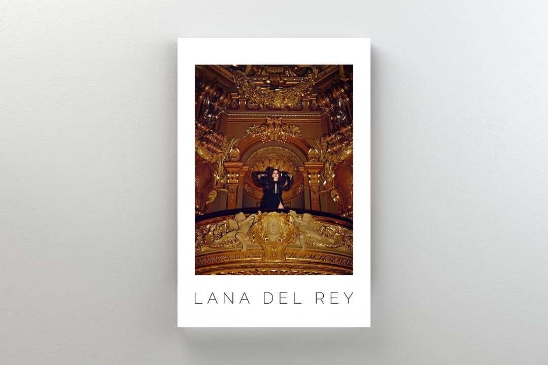 Lana Del Rey Poster, Lana Del Rey Wall Art, Lana Del Rey Print, Pop ...