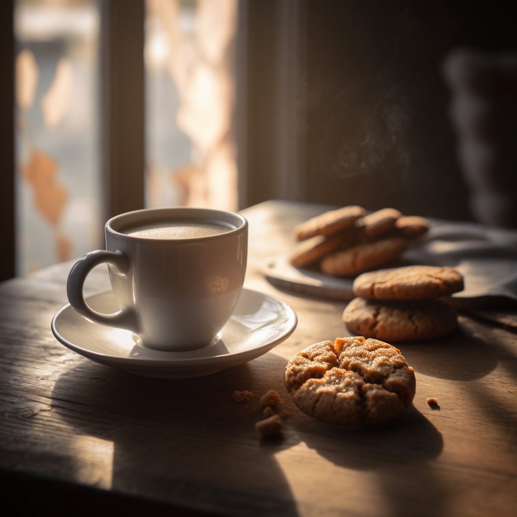 Midjourney Prompt for Morning Cup of Coffee - Etsy