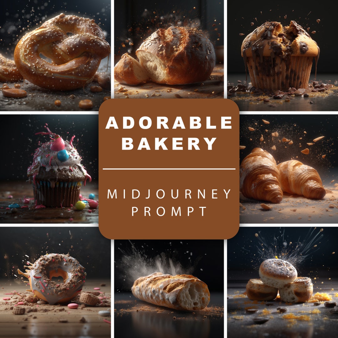 Midjourney Prompt for Adorable Bakery - Etsy