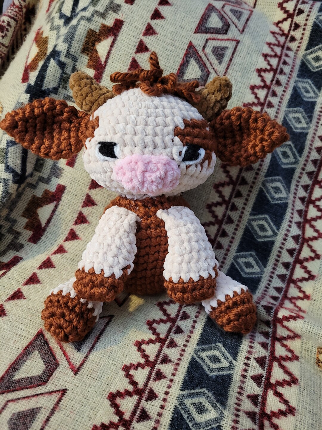 Cuddly Highland Cow Plushie - Etsy