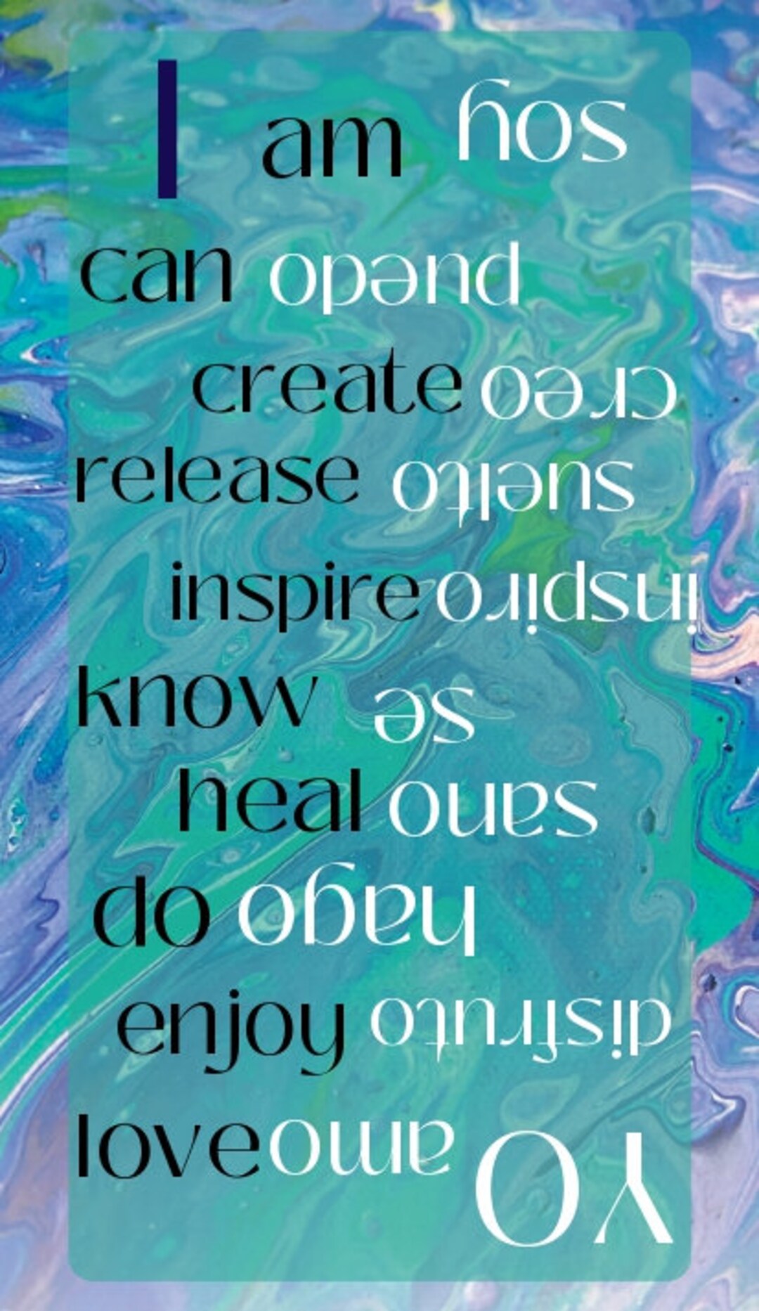 I Am. Yo Soy. Affirmation Deck. - Etsy