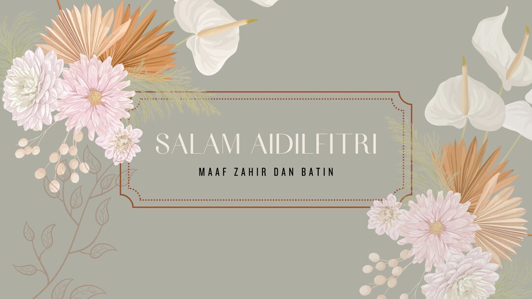 Salam Aidilfitri Eid Syawal Selamat Hari Raya - Etsy