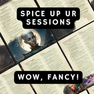 Dnd 100 Roll Charts Bundle: Random Tables (PDF) - Etsy
