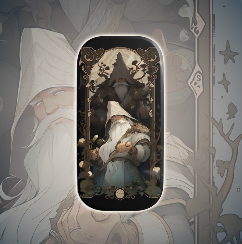 Dark Dwarf Phone Click-on Grip | Enchanting Phone Stand | A Fantasy ...