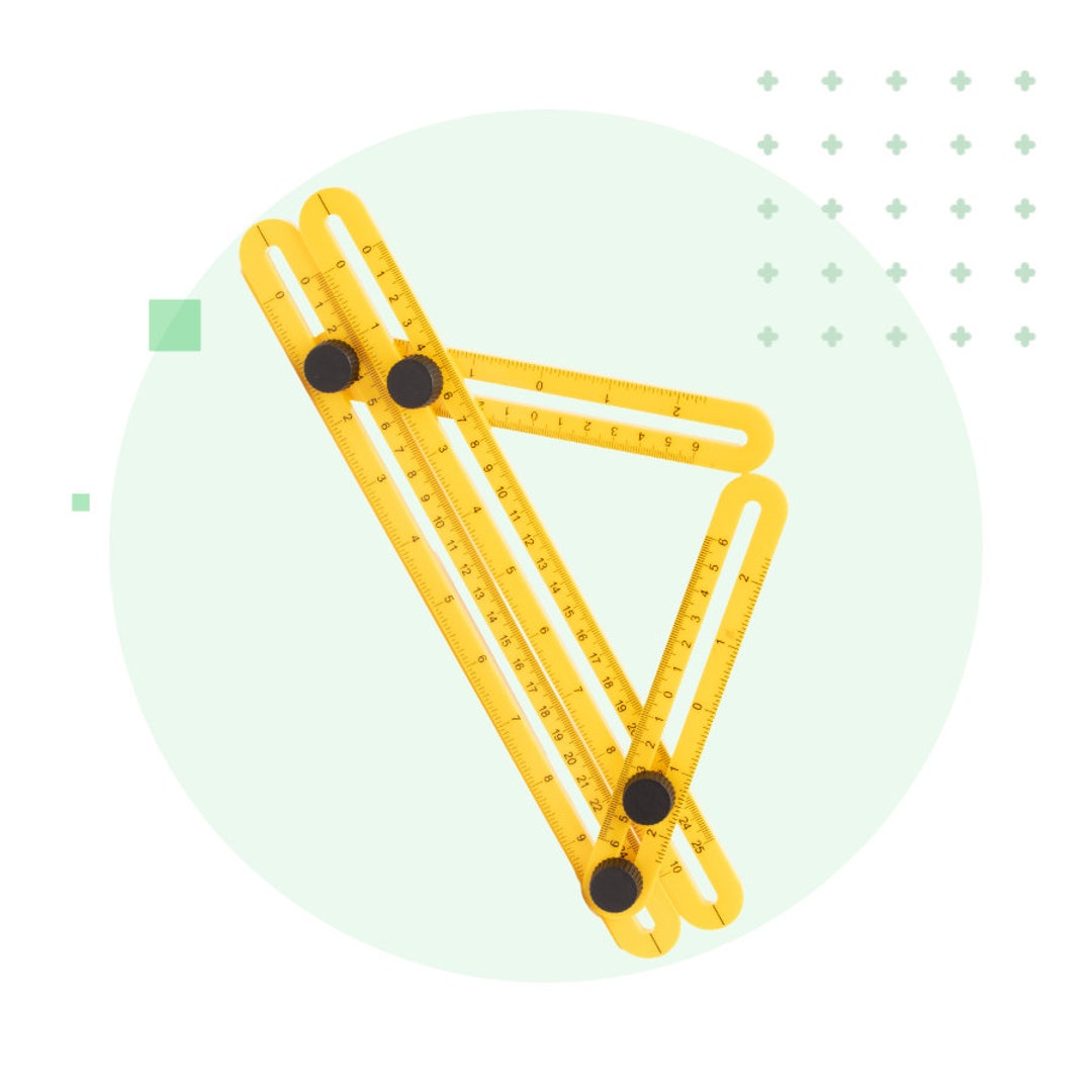 Angle-izer, Measuring Template Tool, Portable Four-sided Mechanism ...