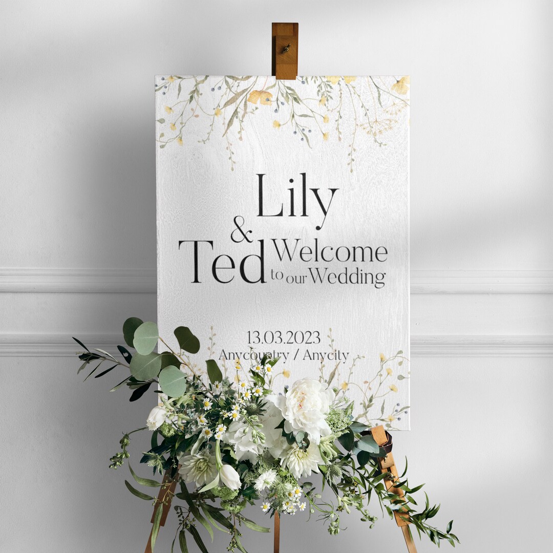 Tropical Wedding Welcome Sign Template Beach Wedding Welcome Signs ...