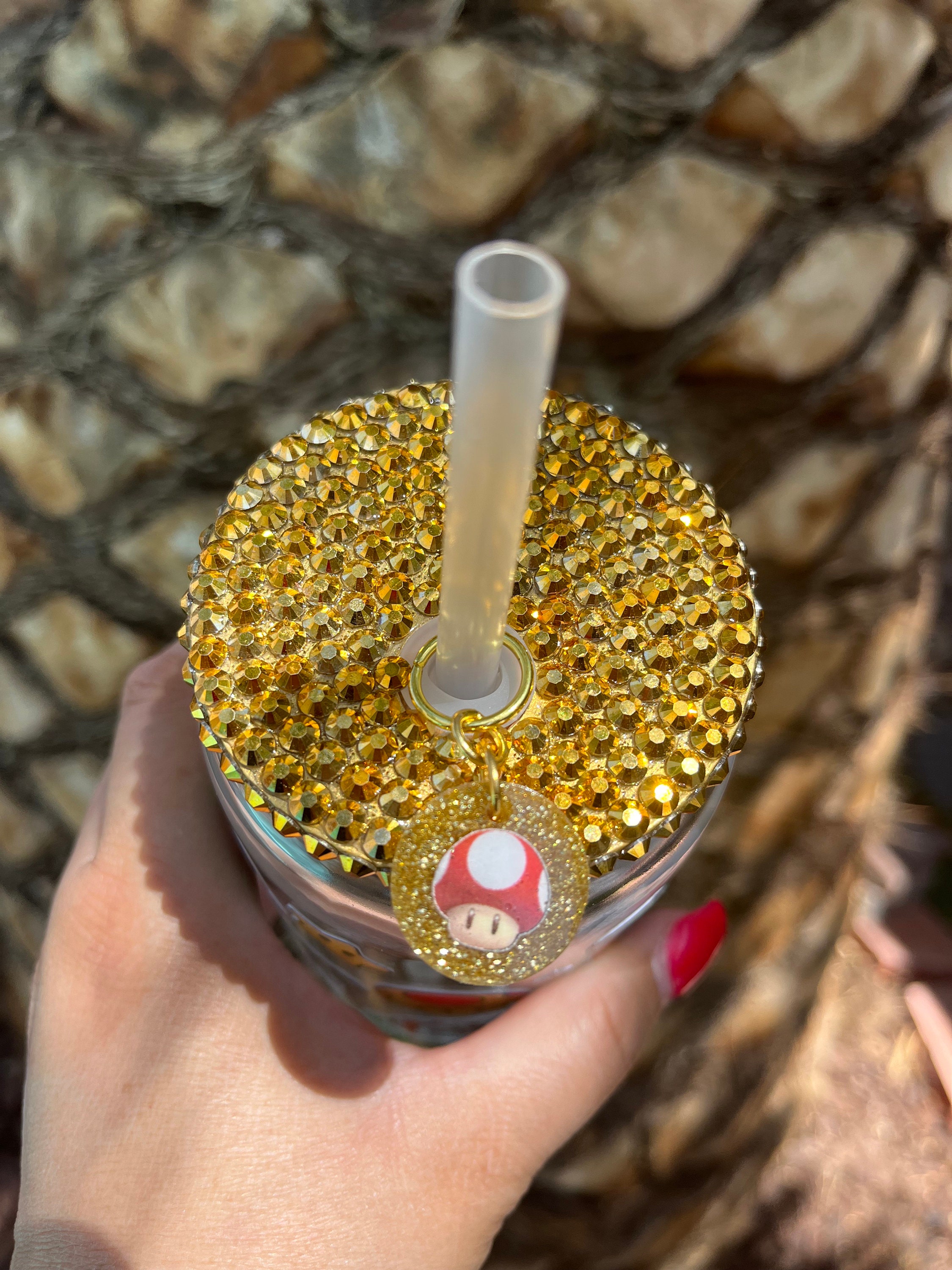 Mario 16oz. Glass Can - Etsy