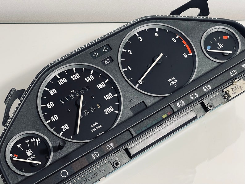 BMW E30 - Gauge Cluster Rings - Etsy