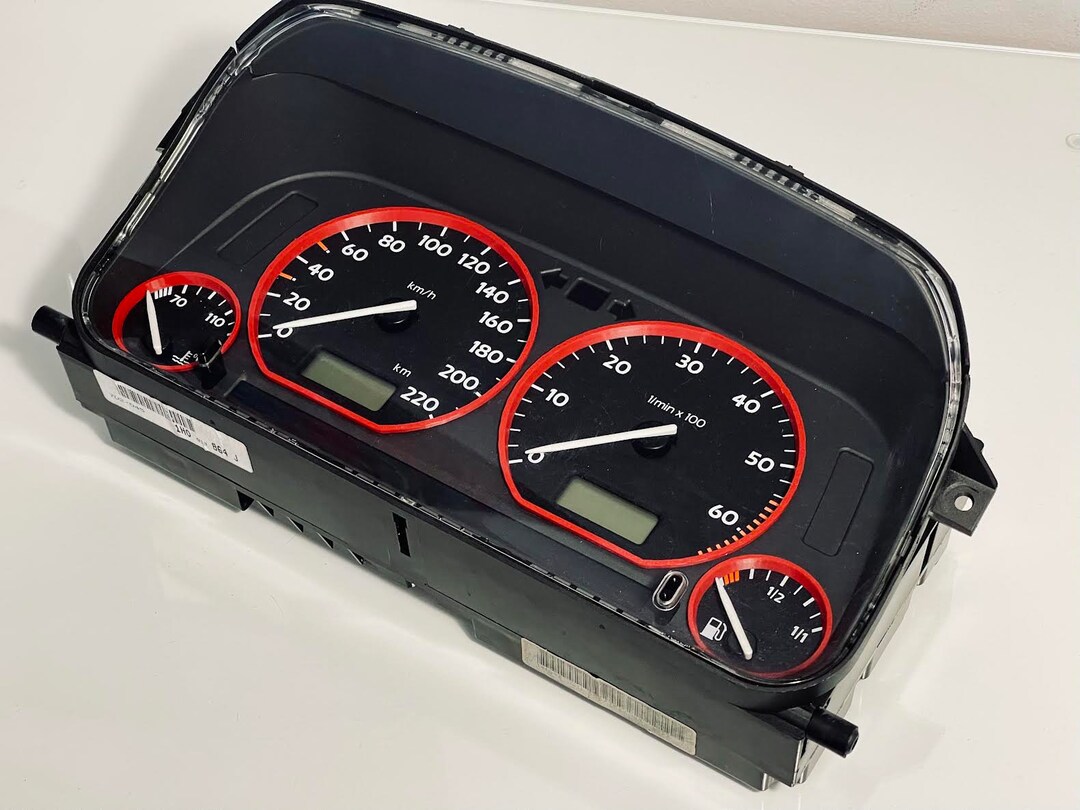 VW Golf MK3 - Gauge Cluster Rings - Etsy
