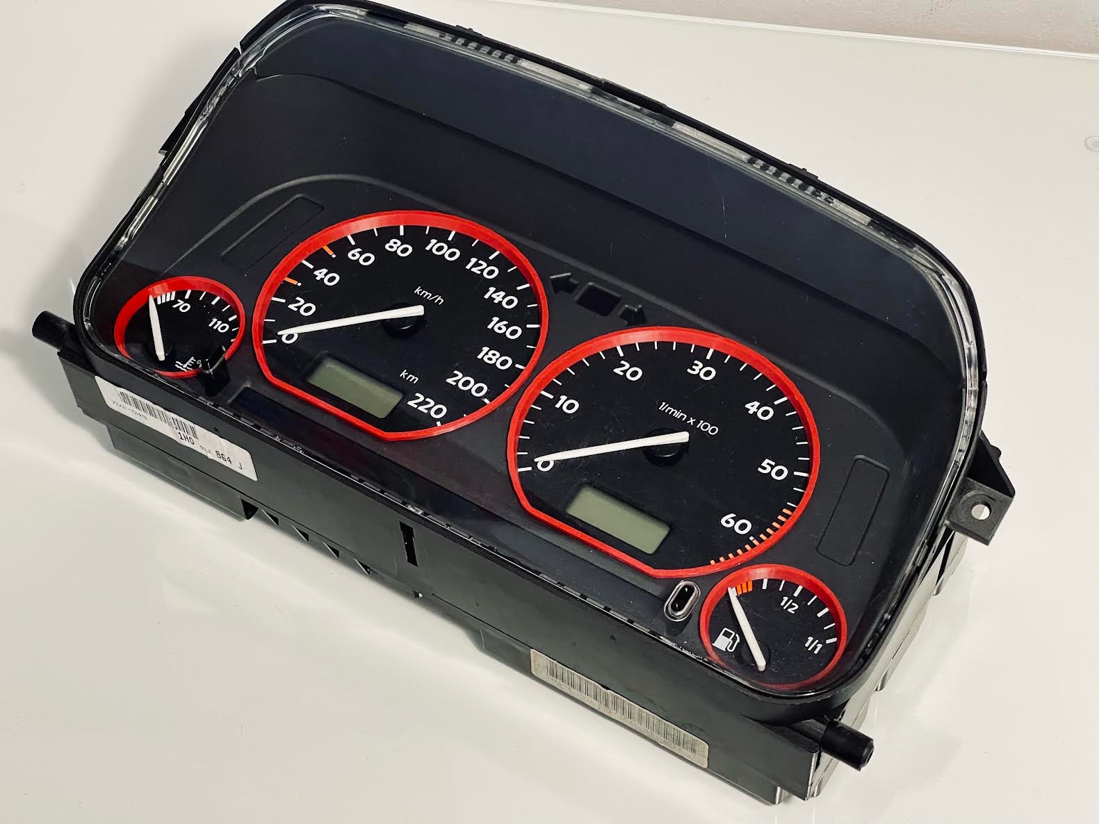 VW Golf MK3 - Gauge Cluster Rings - Etsy
