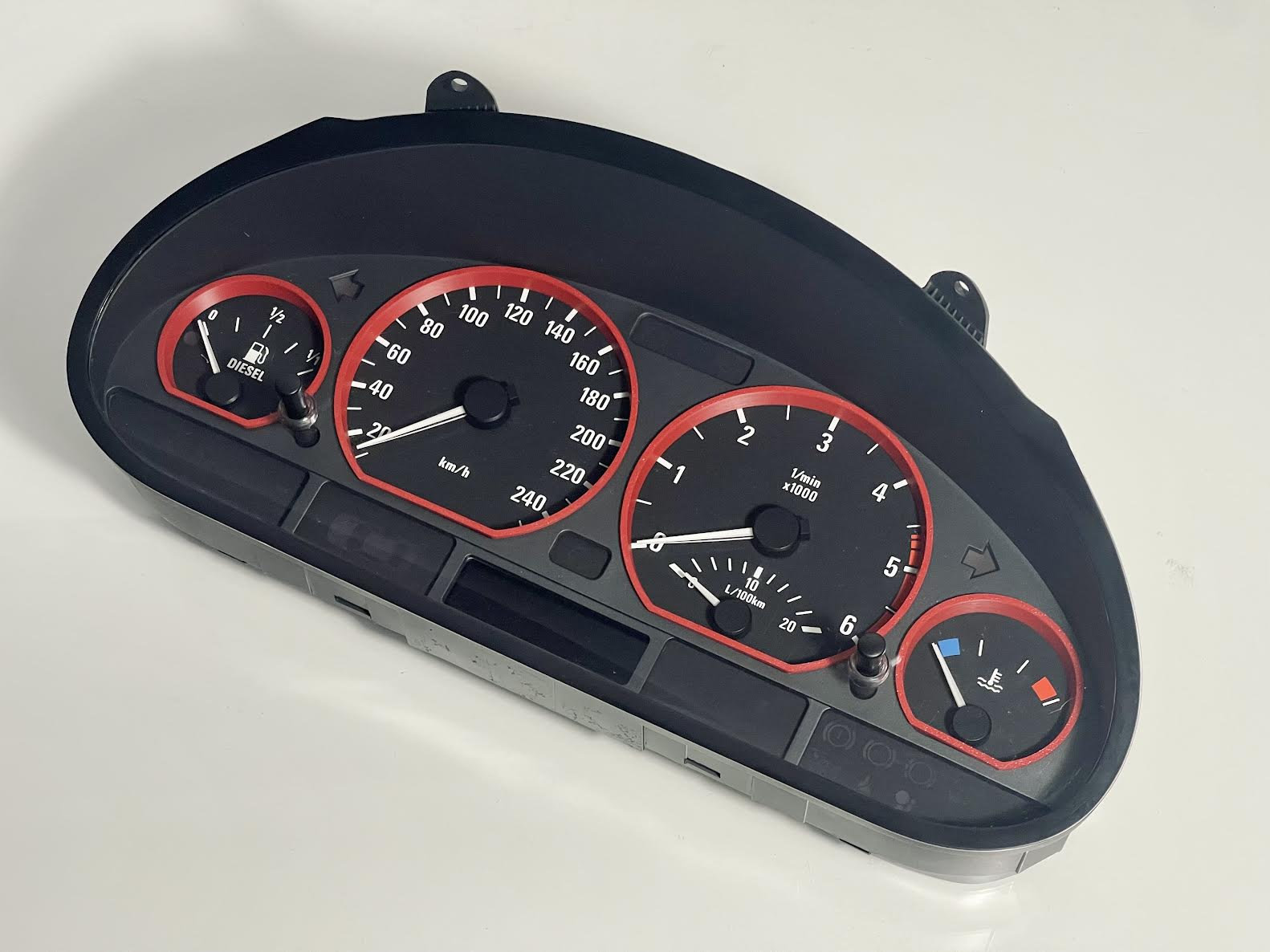 BMW E46 - Gauge Cluster Rings - Etsy