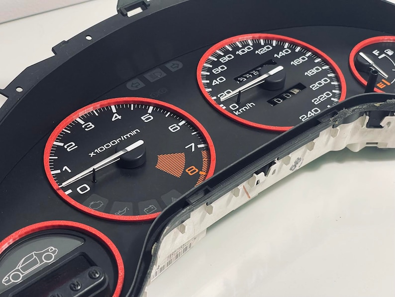 Honda Del Sol - Gauge Cluster Rings - Etsy