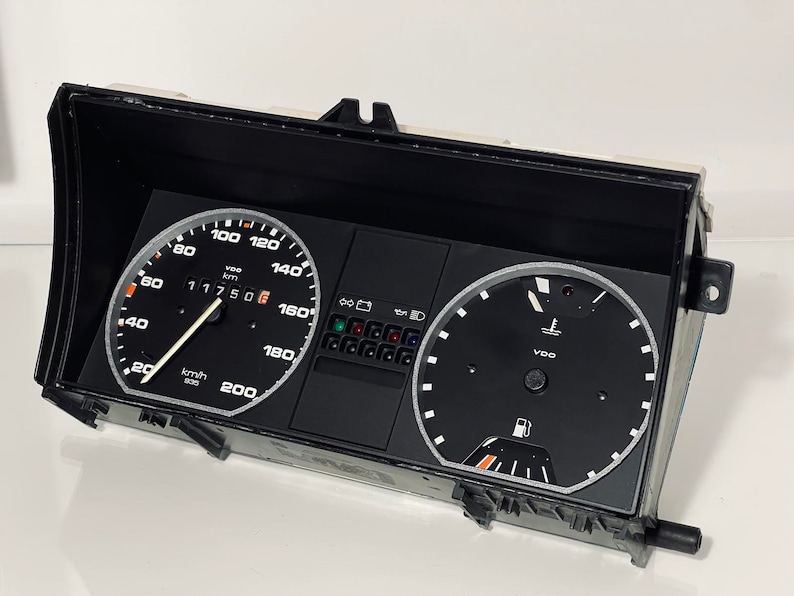 VW Golf MK2 - Gauge Cluster Rings - Etsy