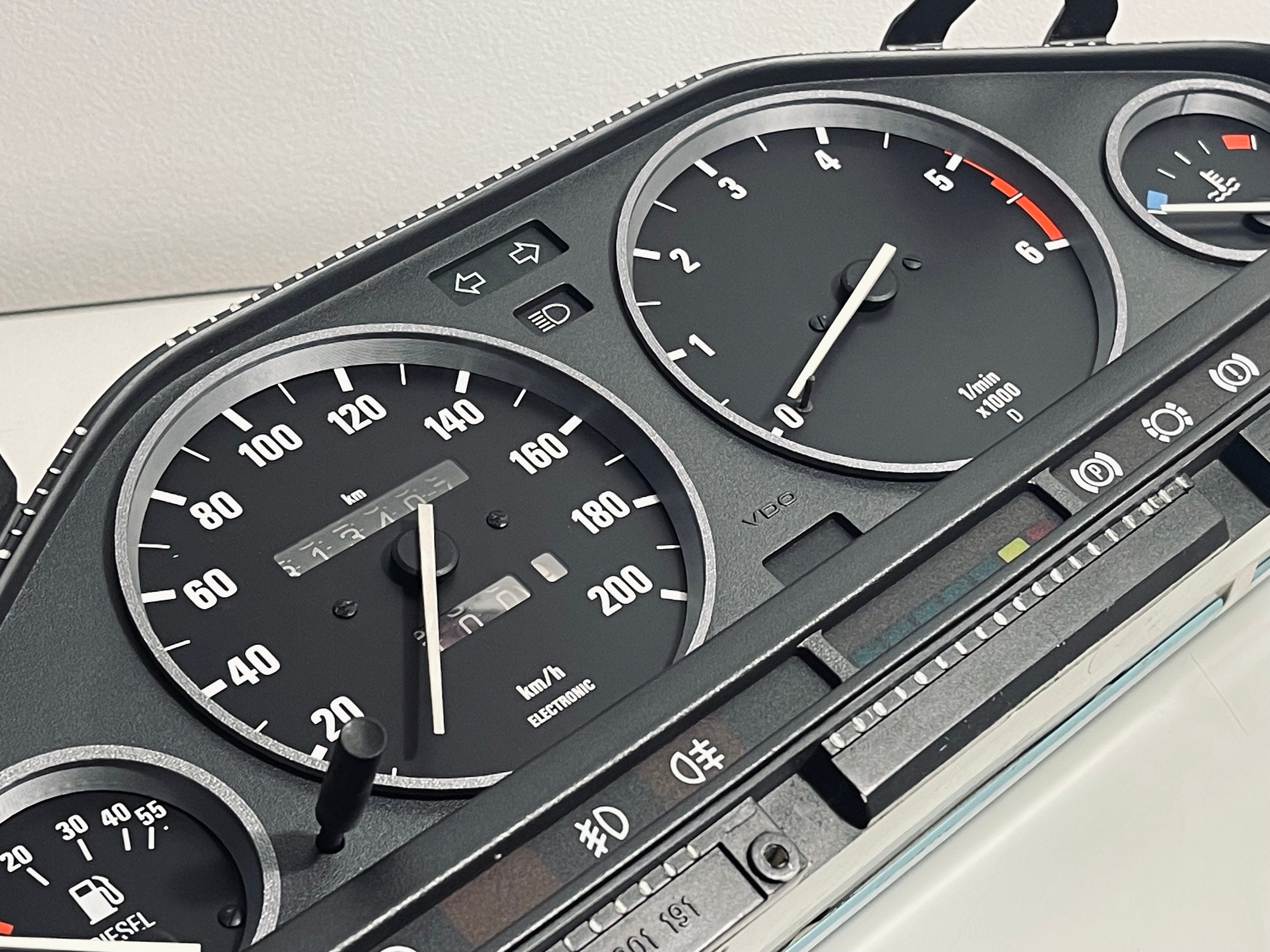 BMW E30 - Gauge Cluster Rings - Etsy
