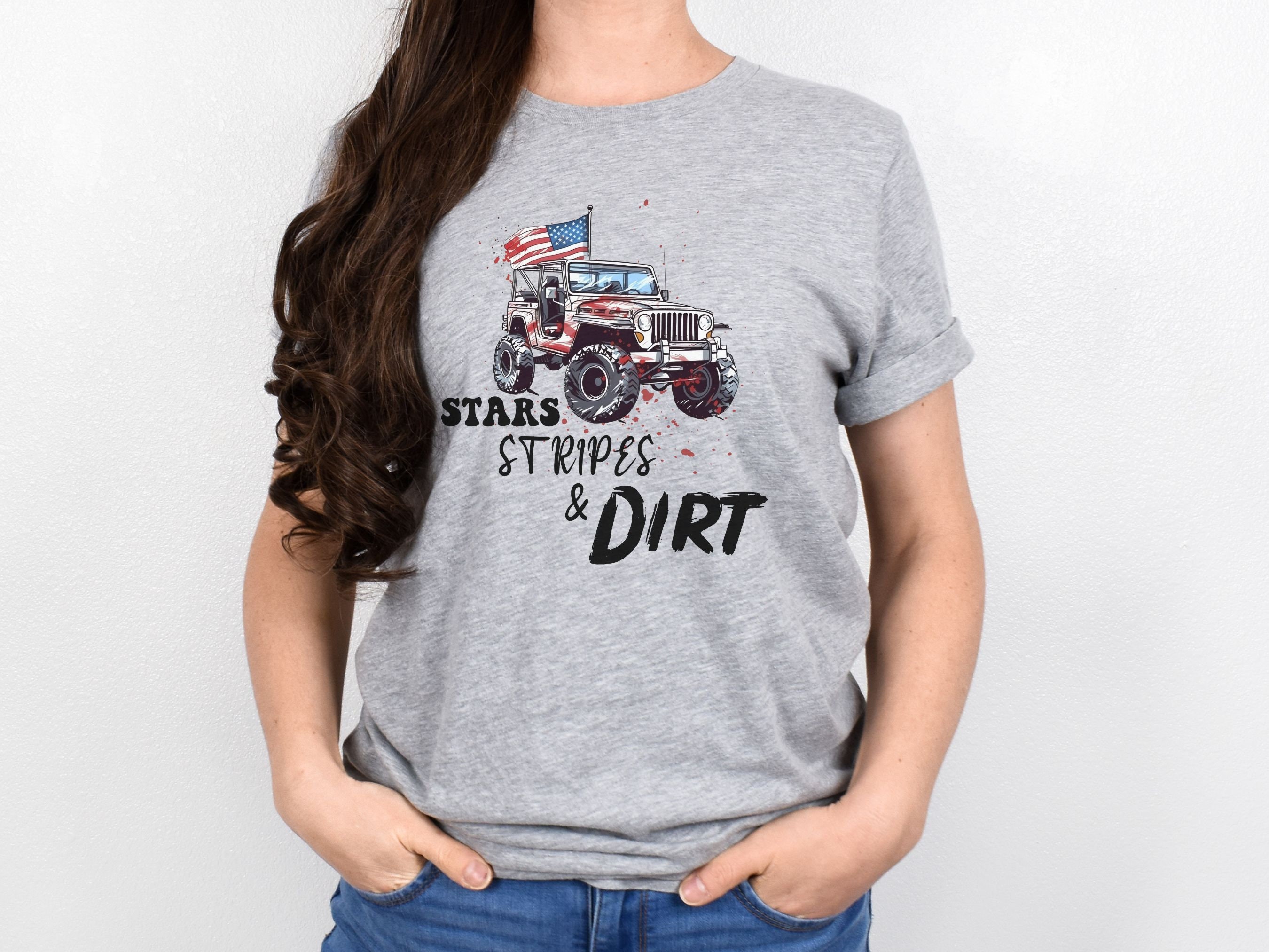 American off Road Shirt 4x4 Shirt Stars Strips and Dirt - Etsy