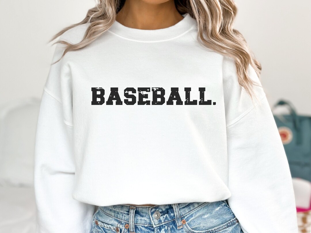 Baseball Sweatshirt, Baseball Fan, Gameday Shirt, Baseball Mom Shirt ...
