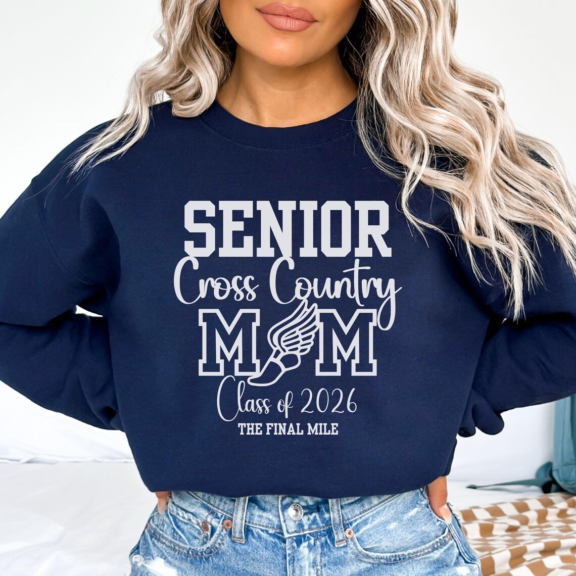 Senior Cross Country Mom PNG & SVG, Class of 2026, Final Mile, Senior ...