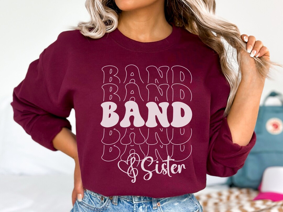 Proud Band Sister Shirt, Marching Band Sis, Senior Sister Tee, Senior ...