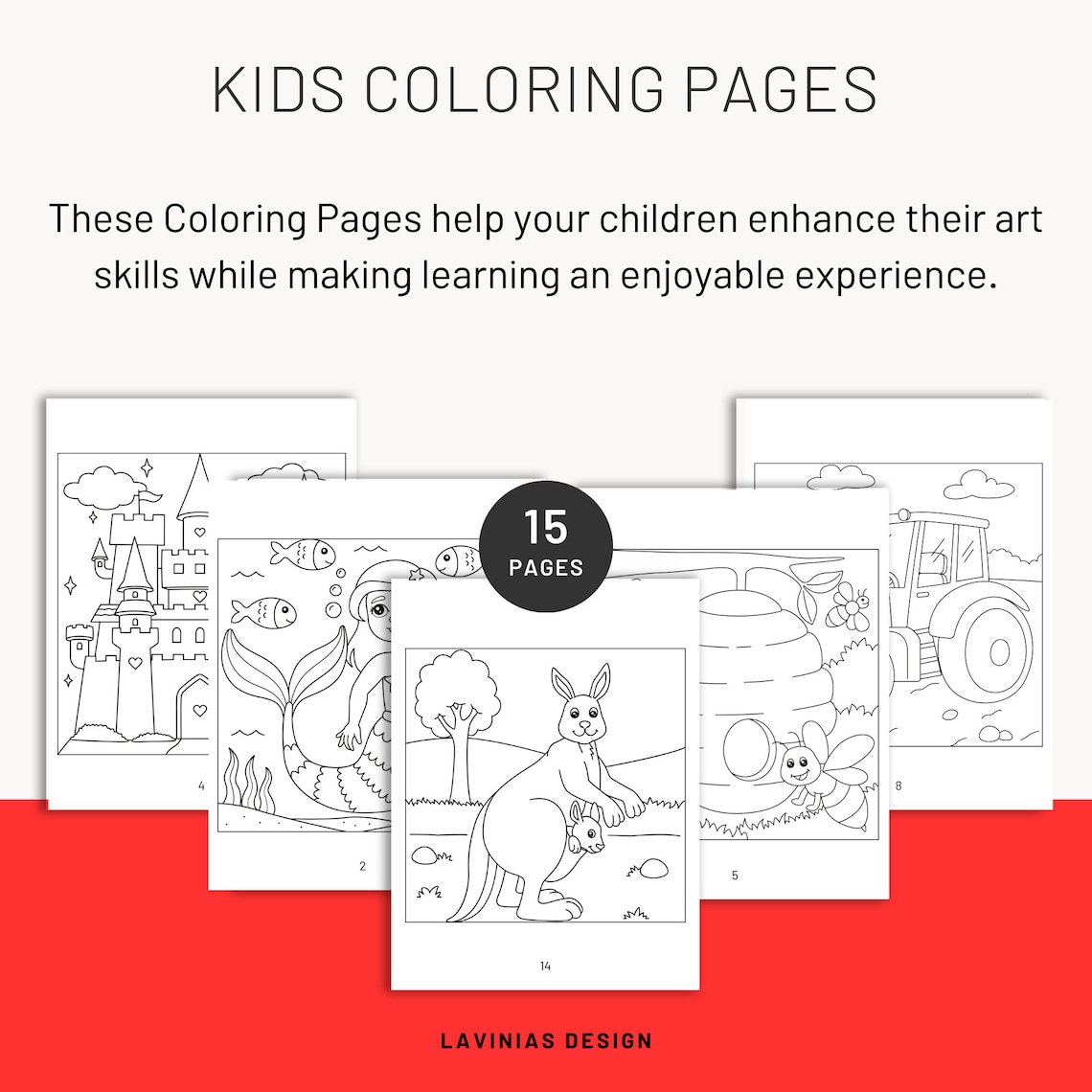 Kids Coloring Pages, Children's Coloring Sheets, Children's Coloring ...