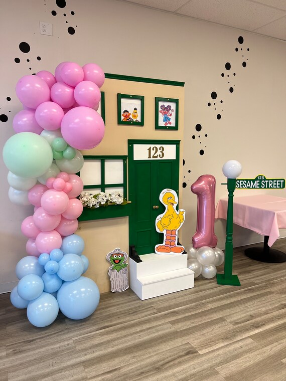 Sesame Street Backdrop