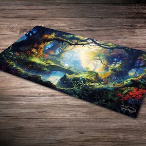 Enchanted Forest Canopy MTG Spielmatte 24 X 14 Inches MTG Geschenke MTG ...