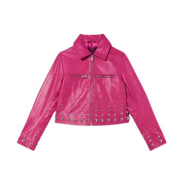 Pink Racing Jacket - Etsy