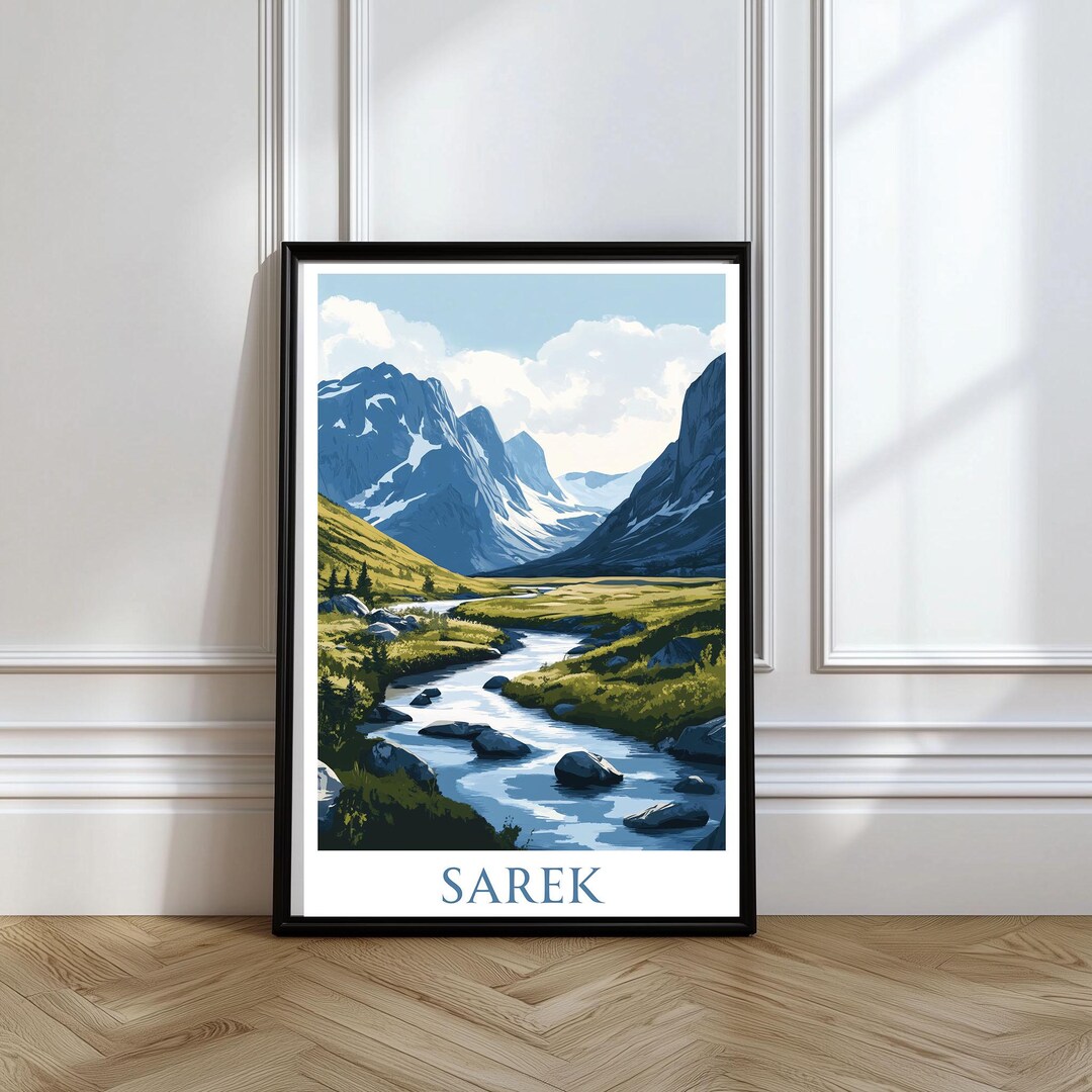Sarek Poster Sarek National Park Poster Sarek National Park Wall Art ...