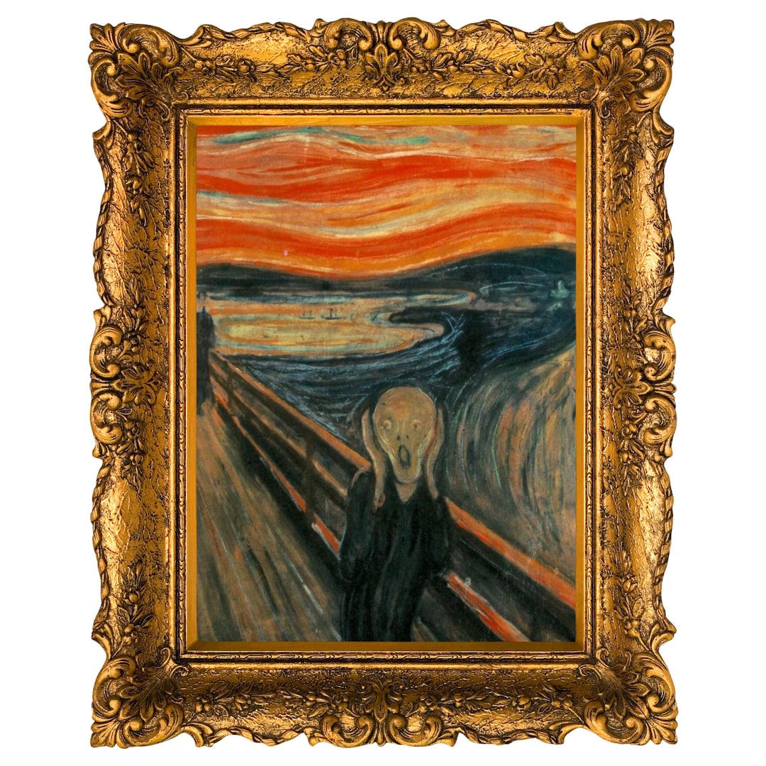 The Scream Printable – Edvard Munch Art 8x10 Digital Download, Iconic ...