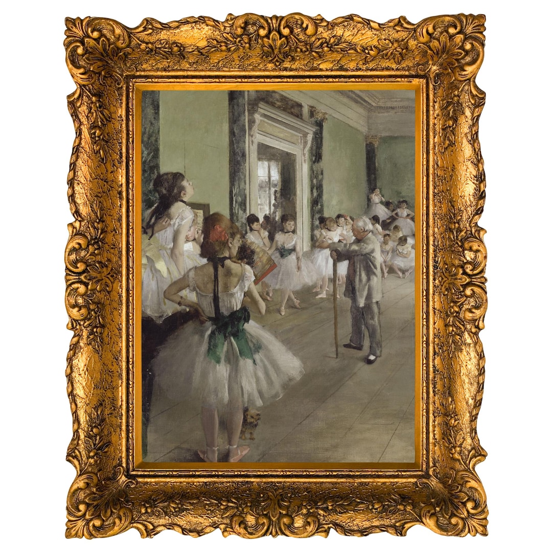 The Ballet Class Printable Edgar Degas Art 8x10 Digital Download