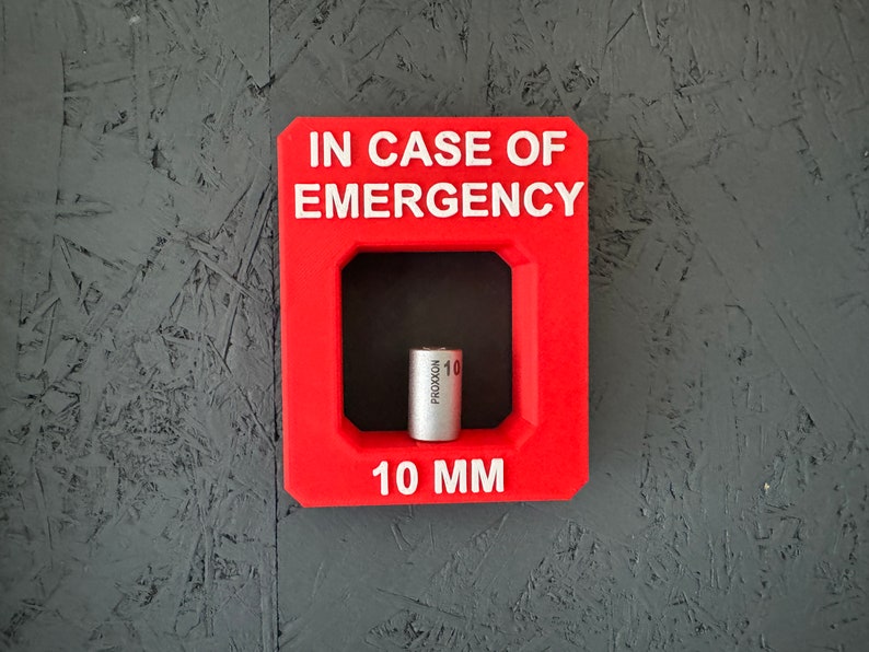 Wallart - in Case of Emergency - Socket Workshop Gadget - Perfect Gift ...