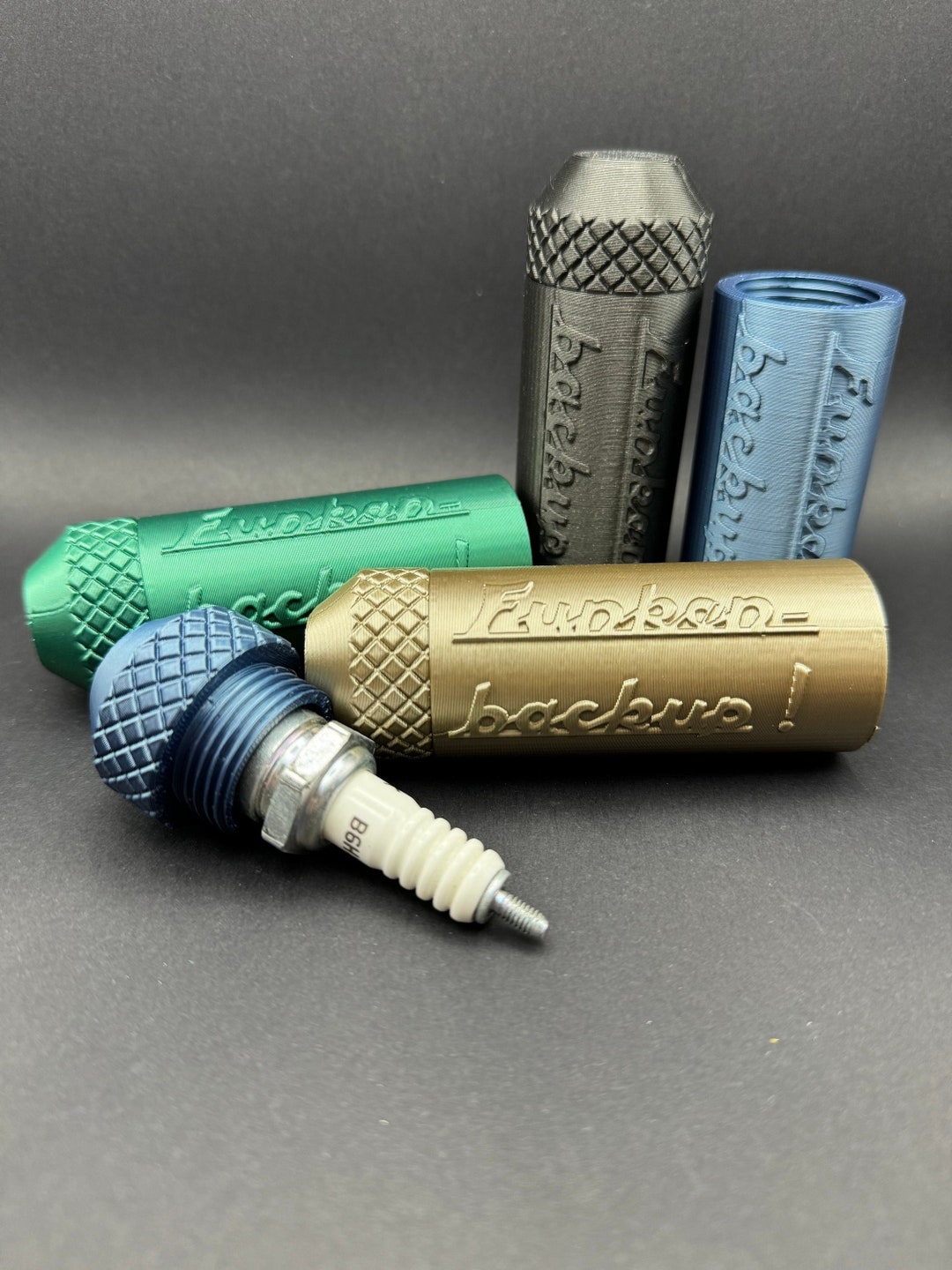 Spark Backup Spark Plug Box - Elegant Metallic Design - Perfect for ...