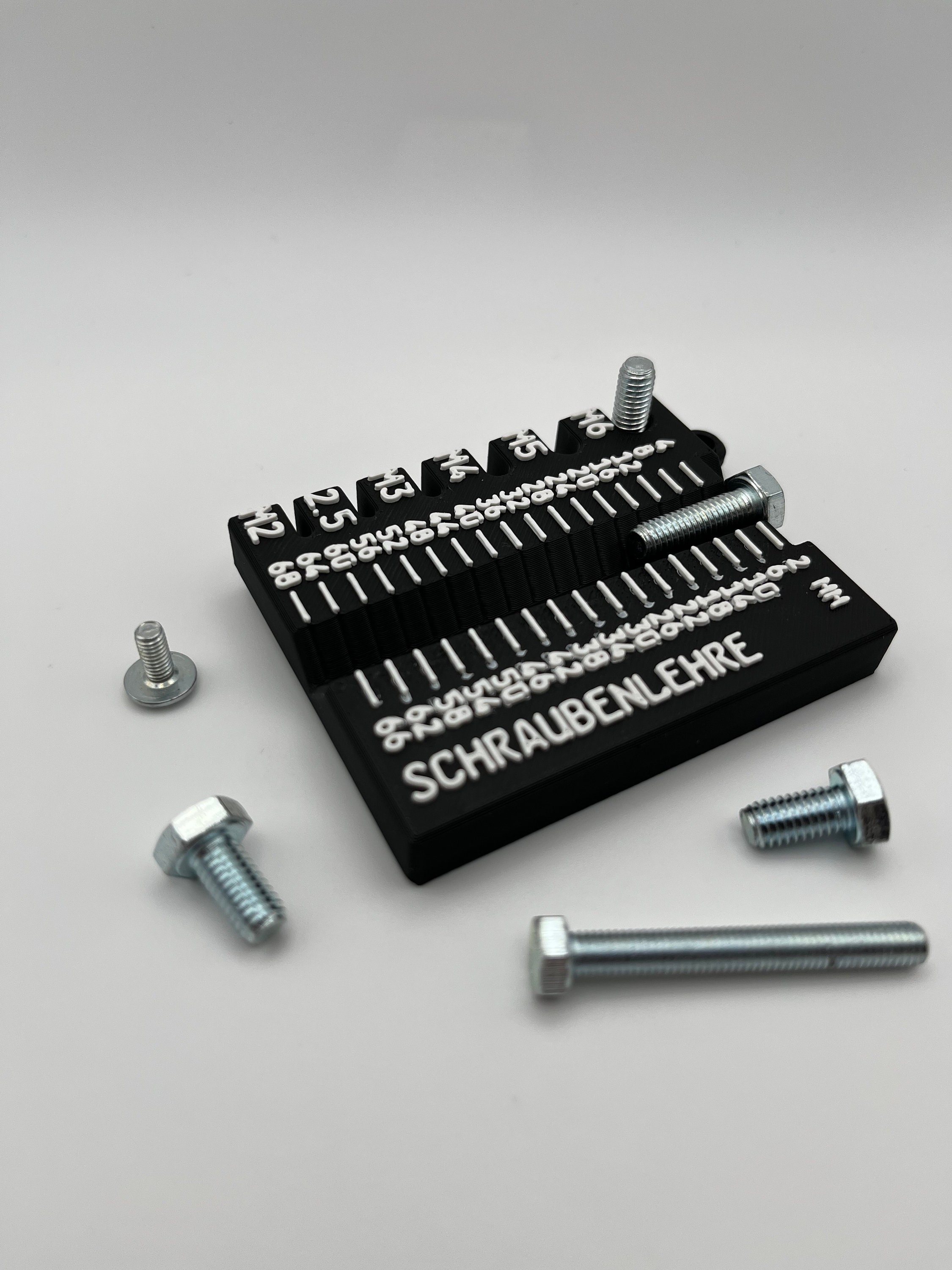 Screw Gauge M2-M10 - Precise Measurement of Screw Sizes - Must-have for ...