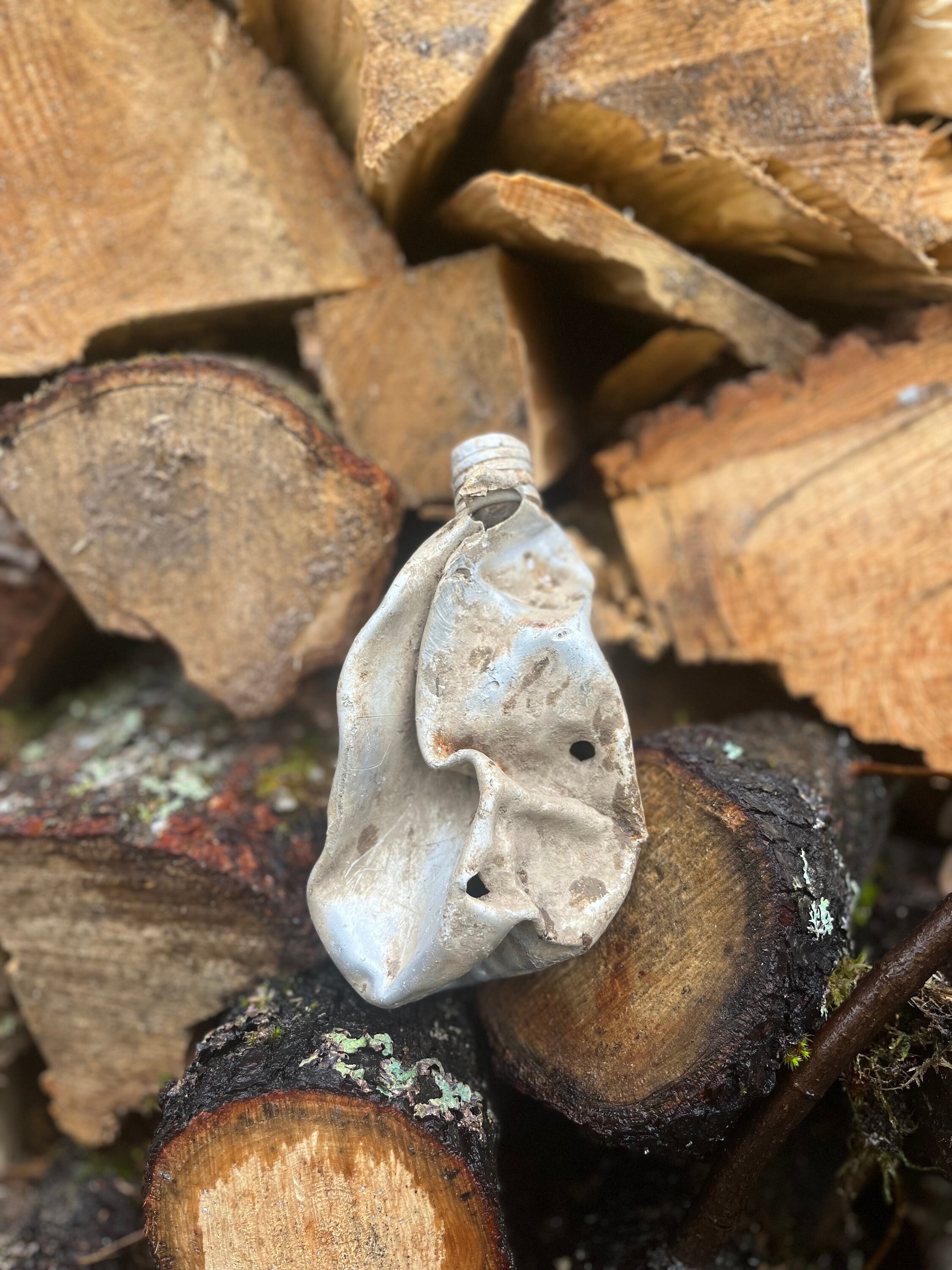 Soviet WW2 Army Water Flask With Bullet Holes - Etsy