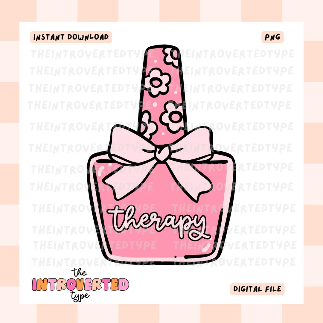 Therapy || PNG, Mental Health, Transparent Background, Nails, Manicure ...