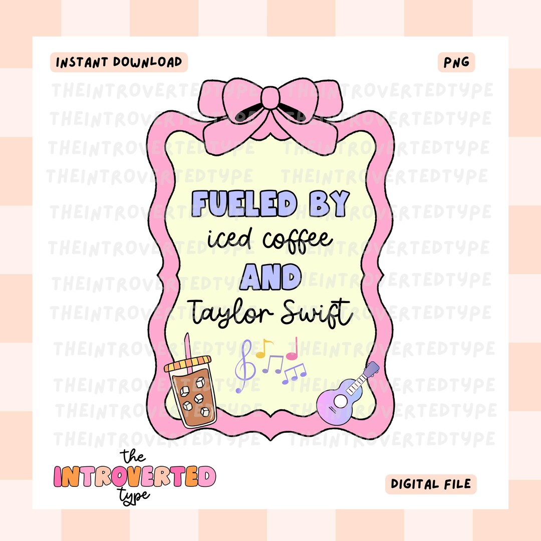 Fueled by Coffee and T Swift | Cute | Eras Tour | Swiftie | Pop ...