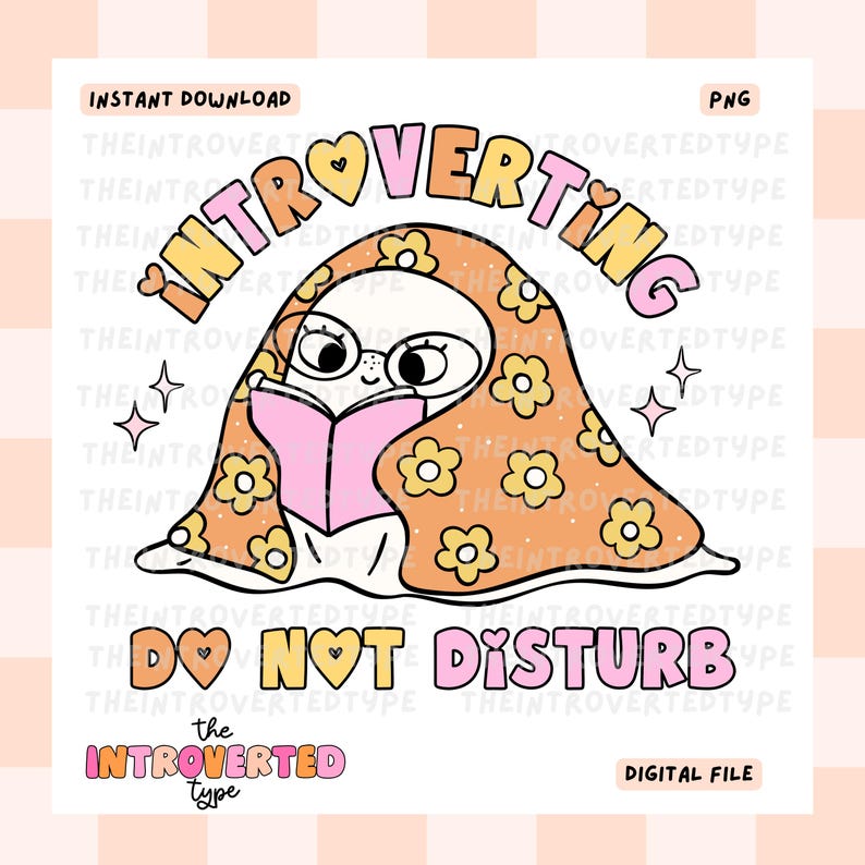 Introverting Do Not Disturb || PNG, Transparent Background, Introvert ...