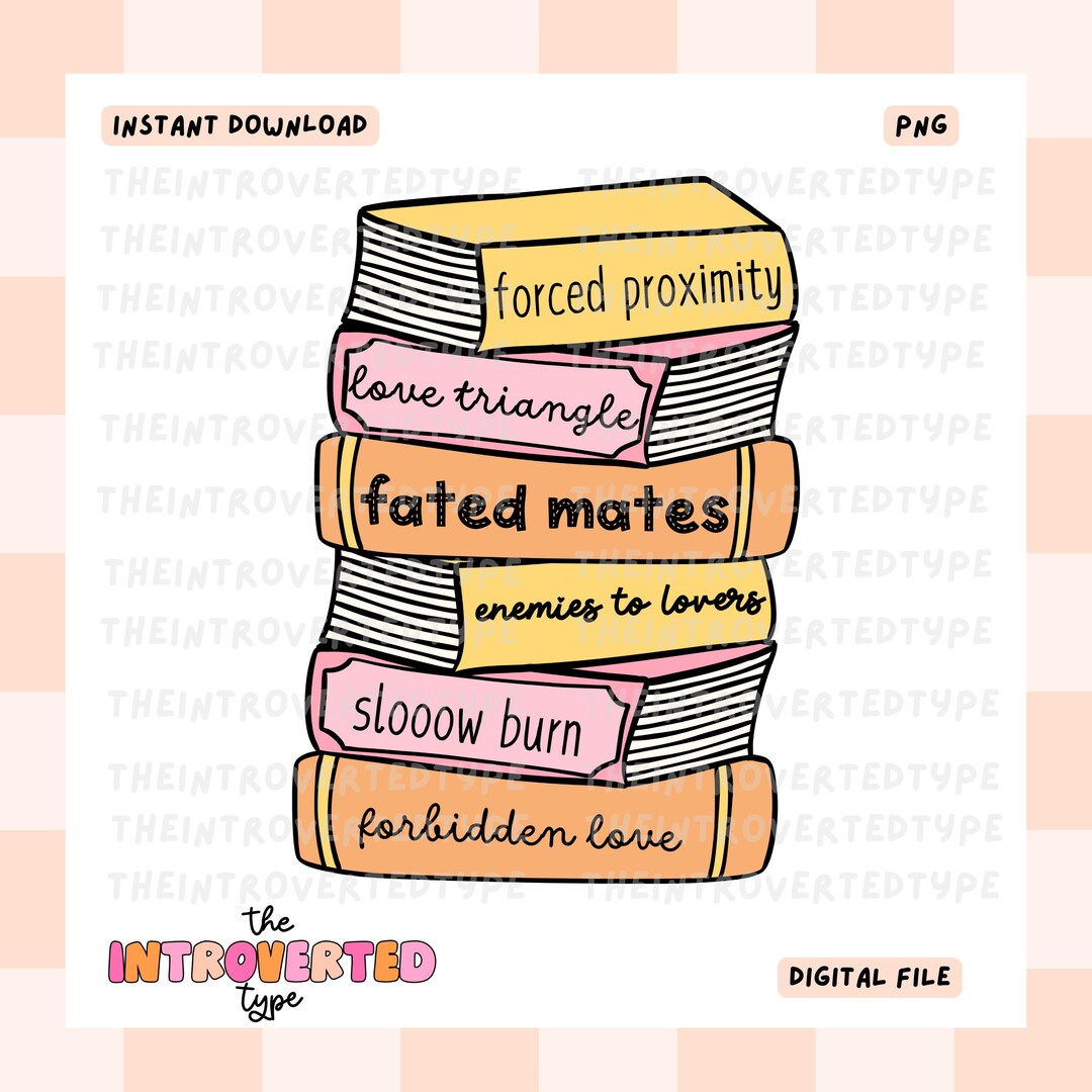 Book Tropes || PNG | Transparent Background | Bookworm | Funny ...