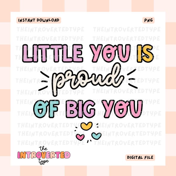 Proud of You Clipart - Etsy