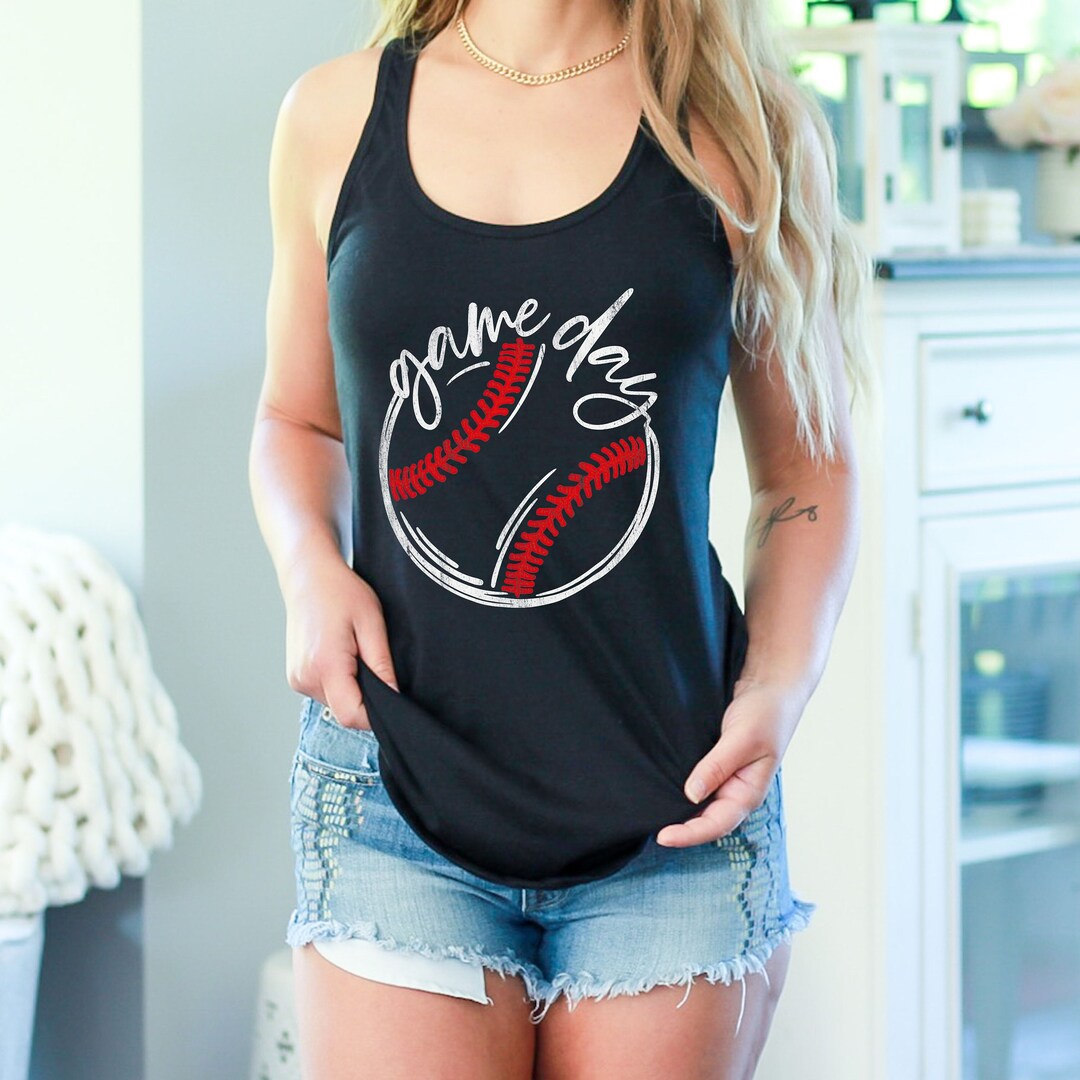 Baseball Mom Tank, Baseball Tank, Baseball Tank Top, Baseball Mom Tank ...