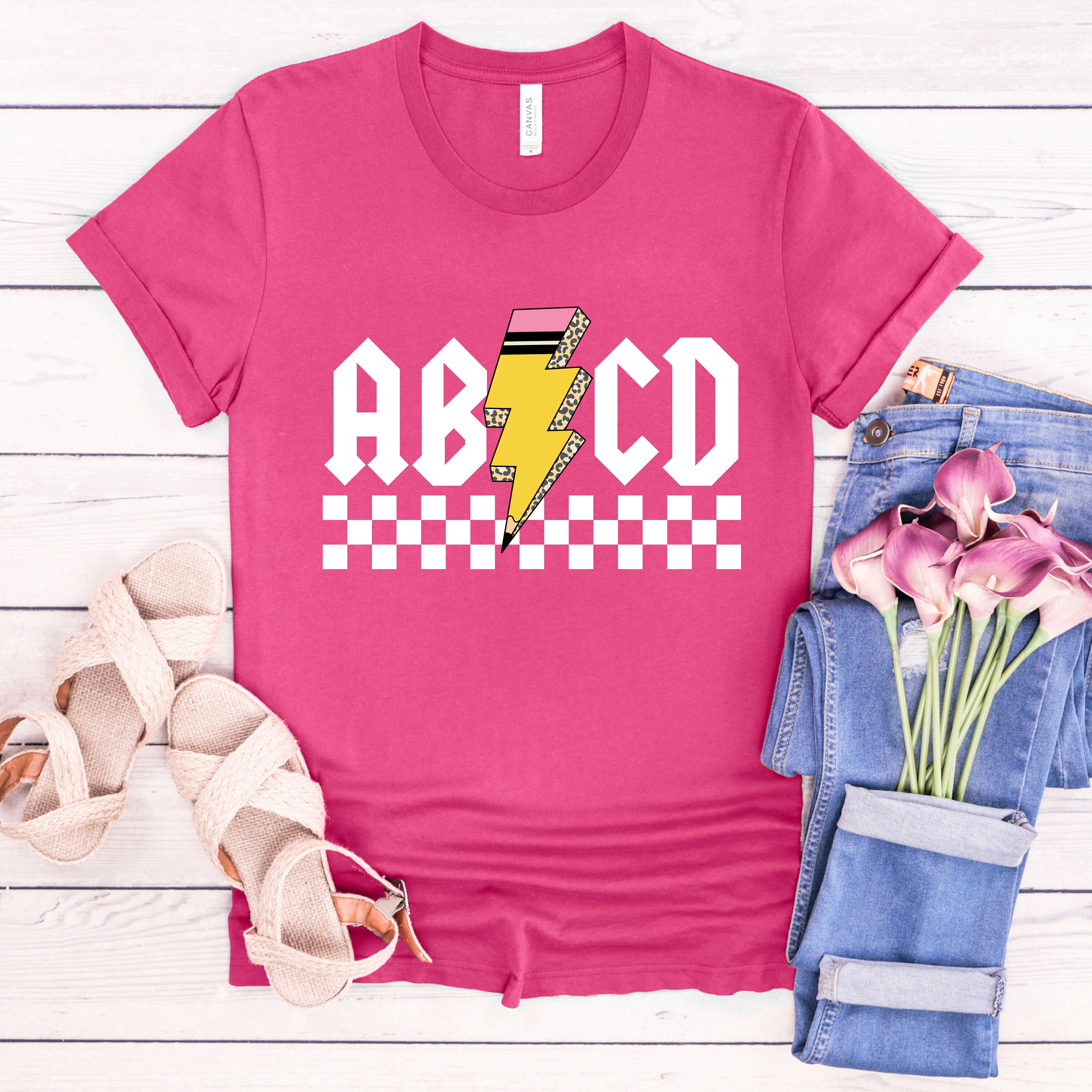 ABCD Teacher Shirt Teacher Appreciation Welcome Back to - Etsy